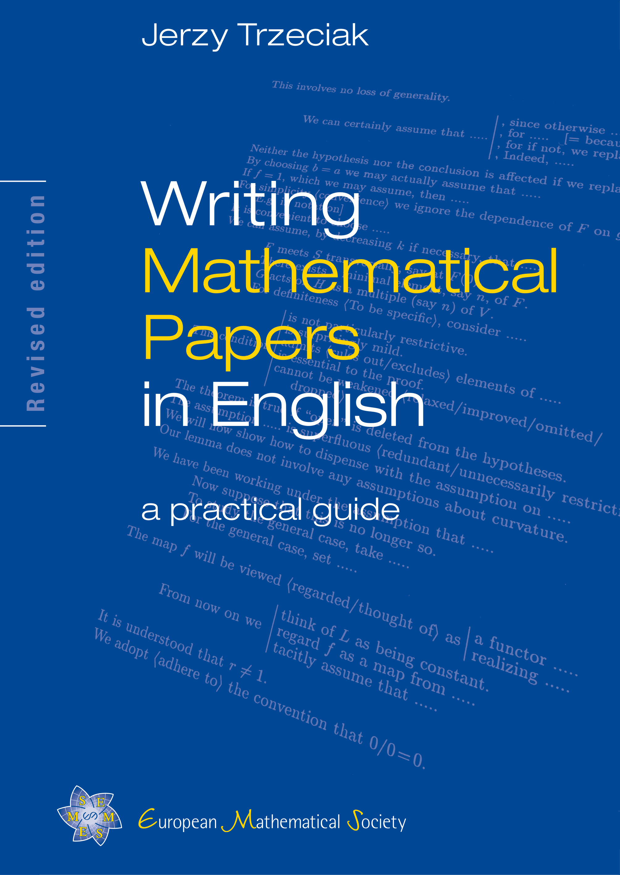 Writing Mathematical Papers in English | EMS Press