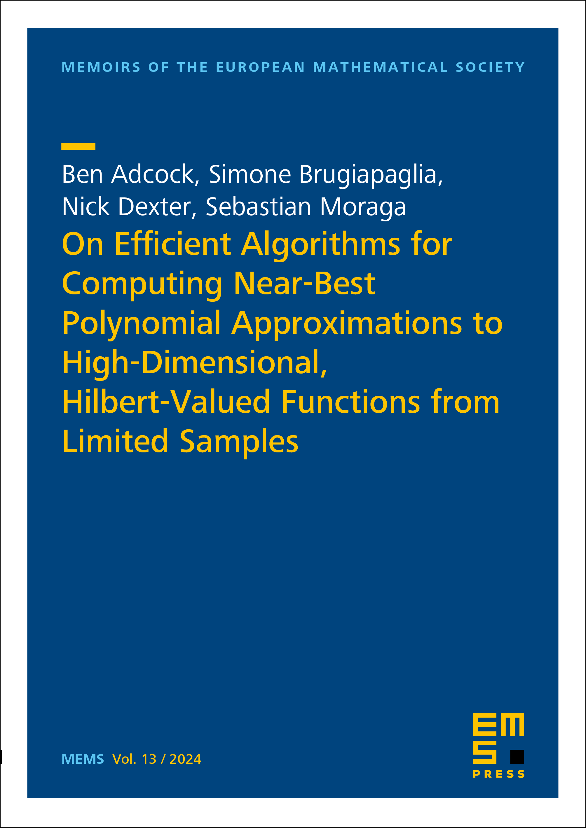 On Efficient Algorithms for Computing Near-Best Polynomial Approximations to High-Dimensional ...