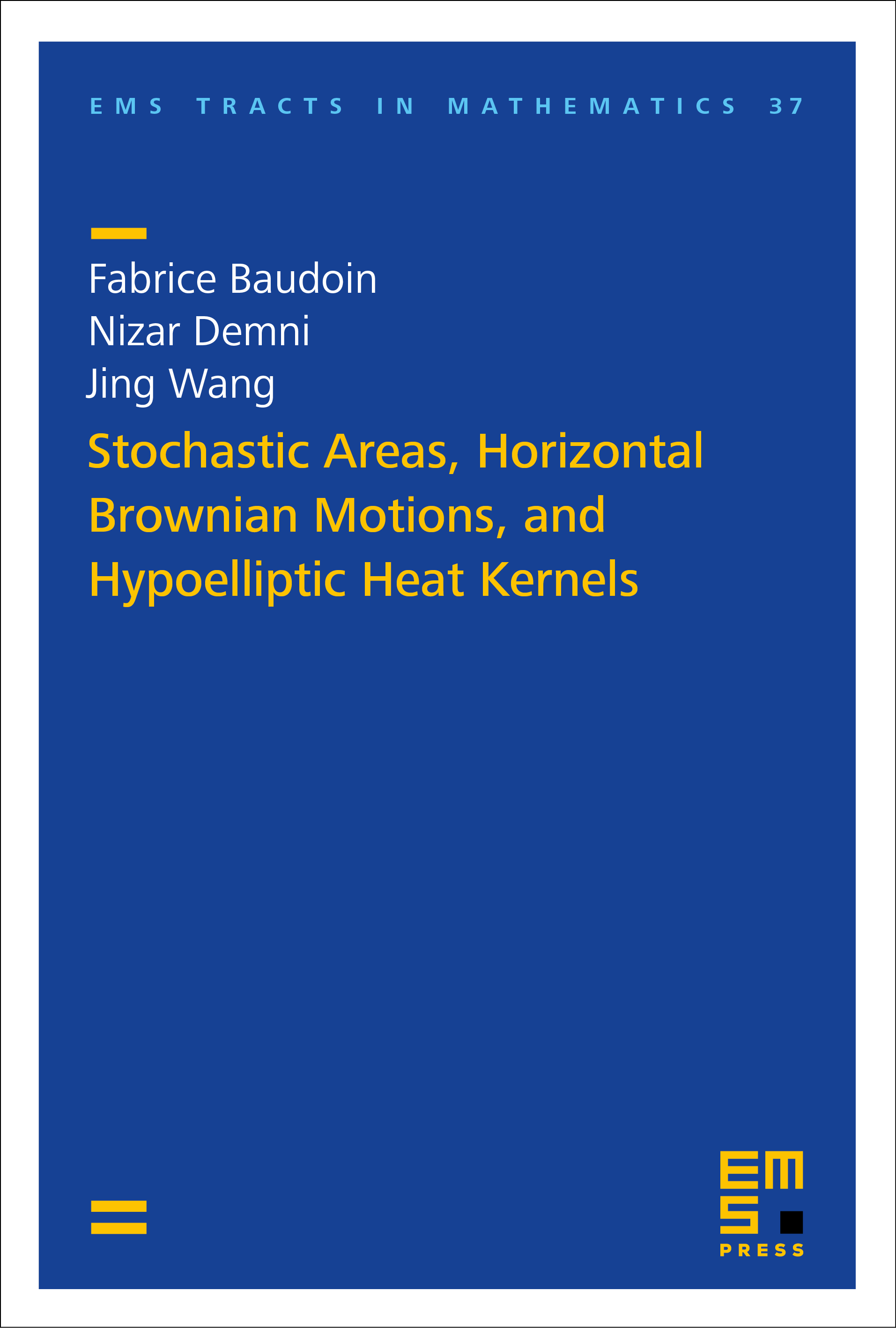 Stochastic Areas, Horizontal Brownian Motions, and Hypoelliptic Heat Kernels | EMS Press