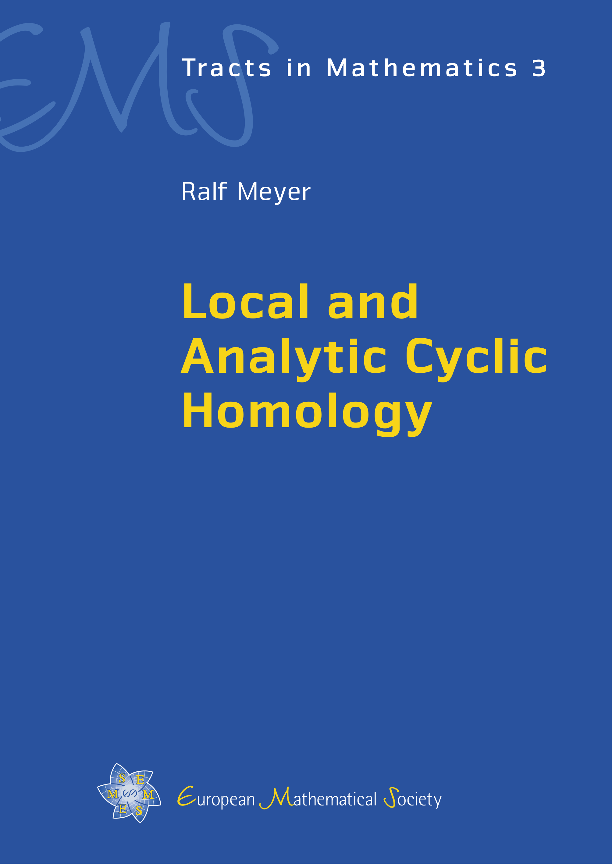 Local and Analytic Cyclic Homology | EMS Press